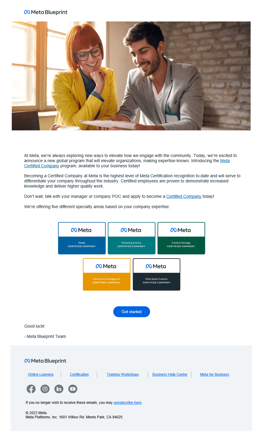 Meta Launches New Certifications For Marketers