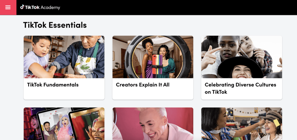 TikTok Adds New Courses To TikTok Academy