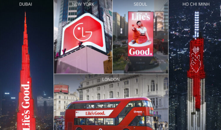 LG's 'Life's Good' Campaign Radiates Global Optimism